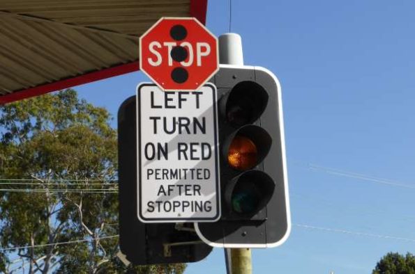 Traffic lights in Australia