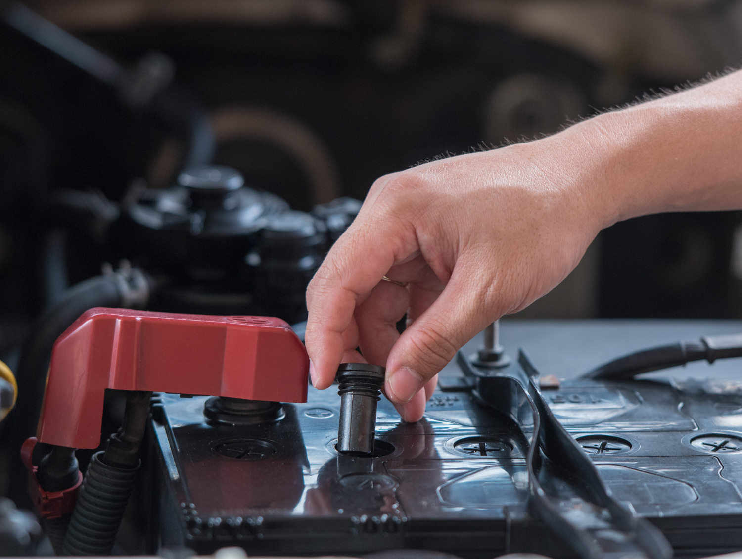 Battery maintenance for trucks and cars