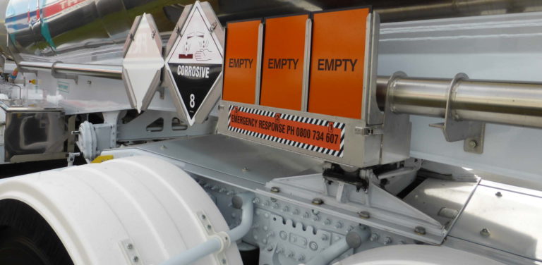 What is a dangerous goods placard?