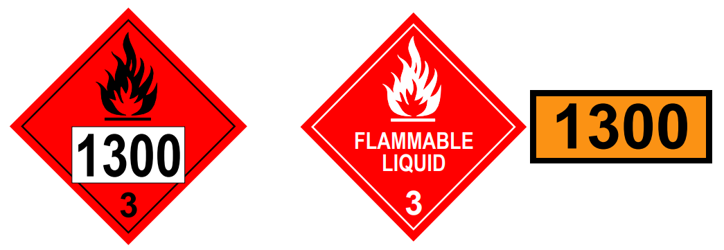 What is a dangerous goods placard?