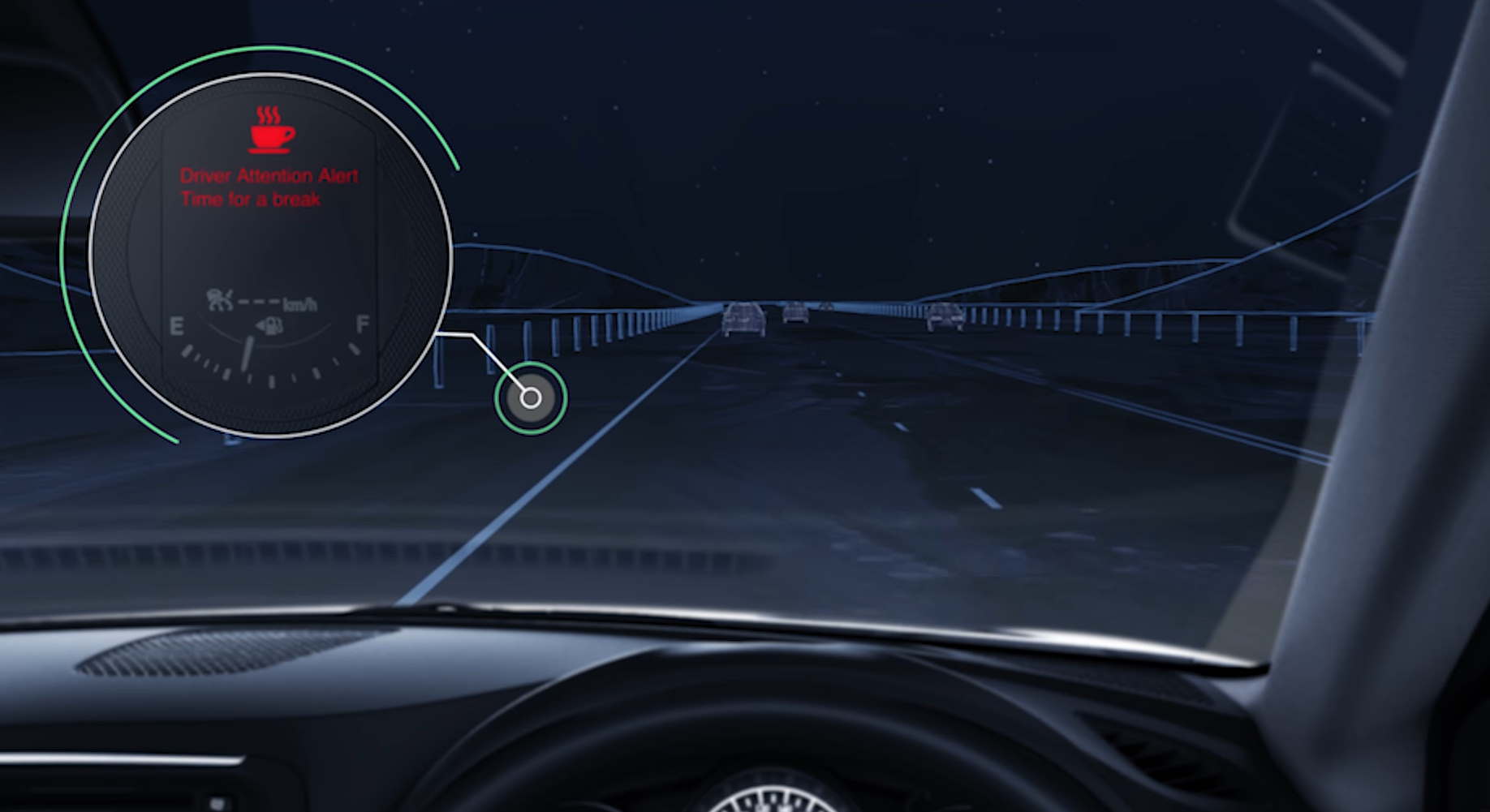 What are sleepiness or fatigue sensors in vehicles?