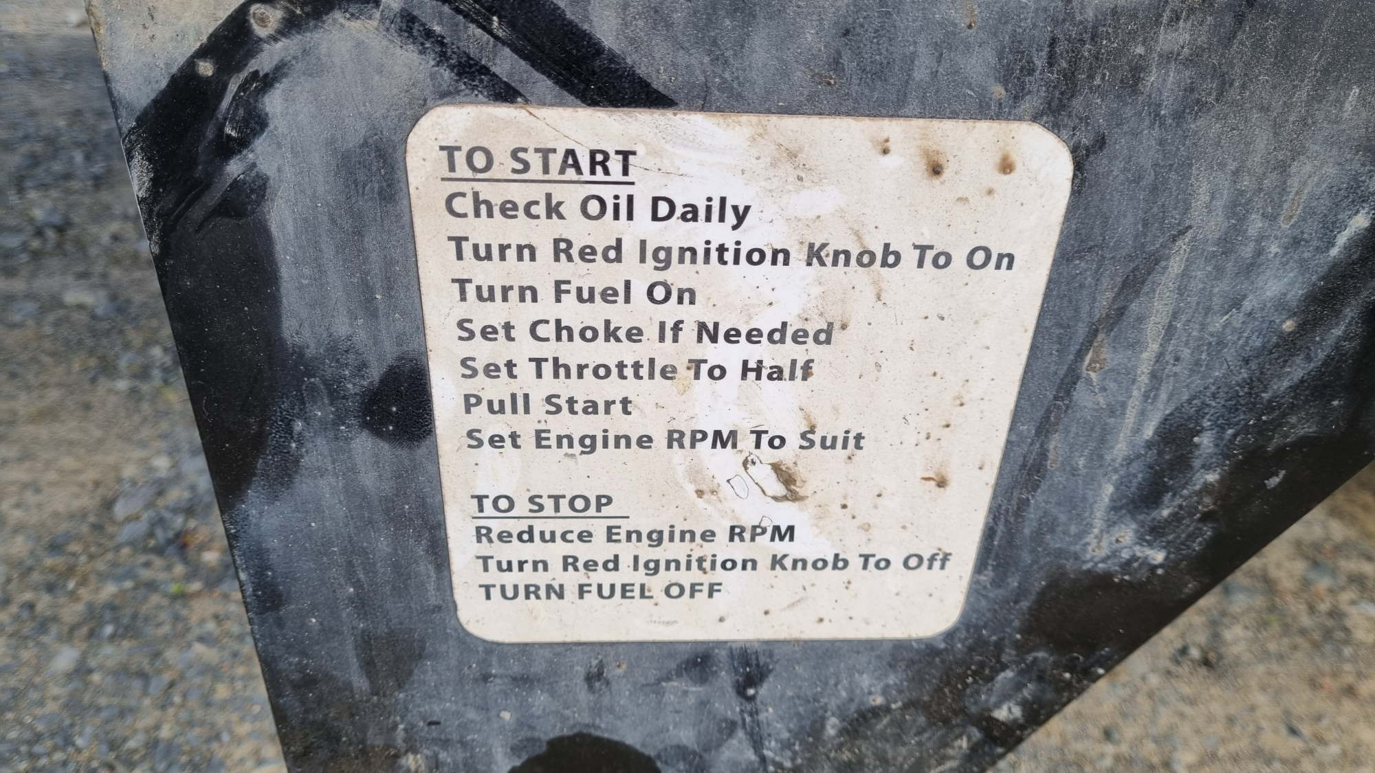 What's an auxiliary engine on a truck?